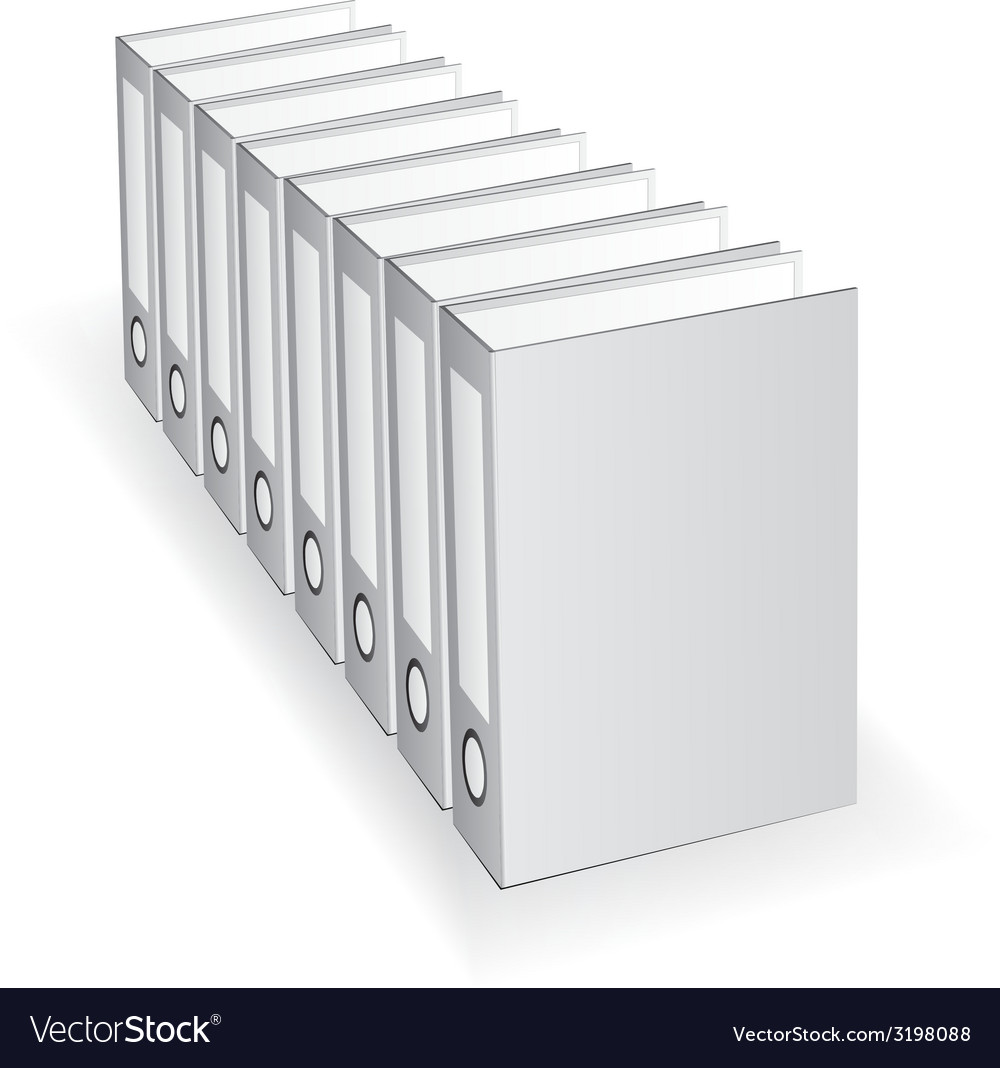 Folders Royalty Free Vector Image - VectorStock