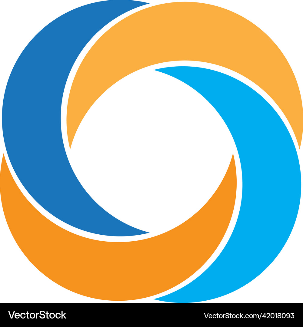 Circle logo Royalty Free Vector Image - VectorStock