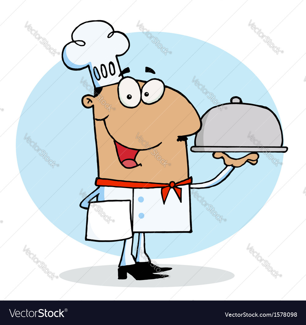 Cartoon chef Royalty Free Vector Image - VectorStock