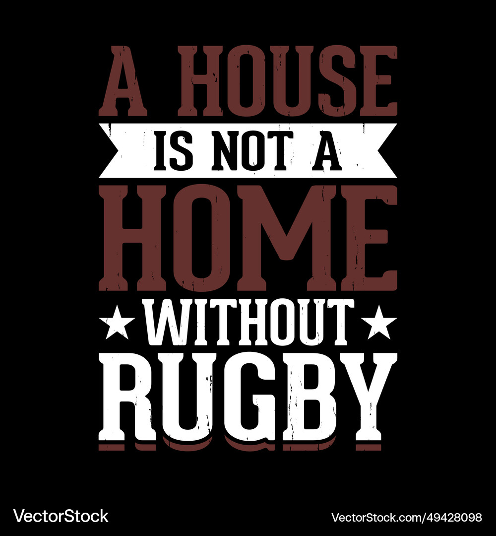 Rugby player coach t-shirt design Royalty Free Vector Image