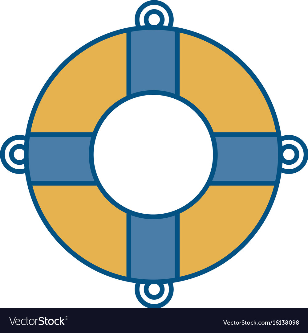 Safety float icon Royalty Free Vector Image - VectorStock