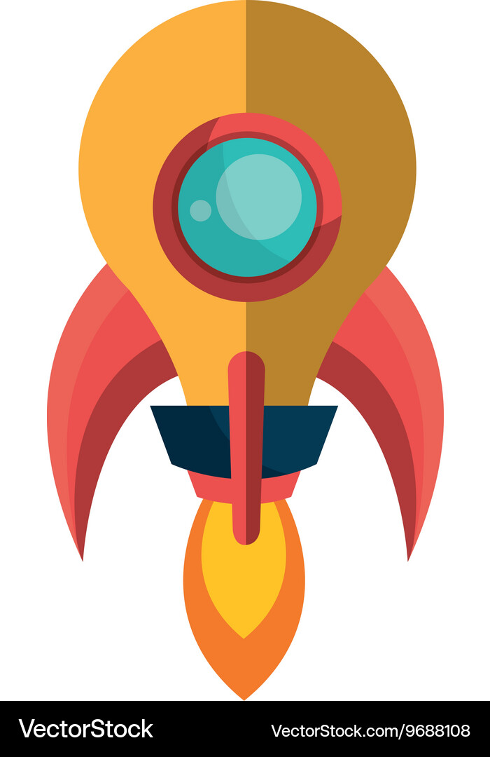 Business start up company icon Royalty Free Vector Image