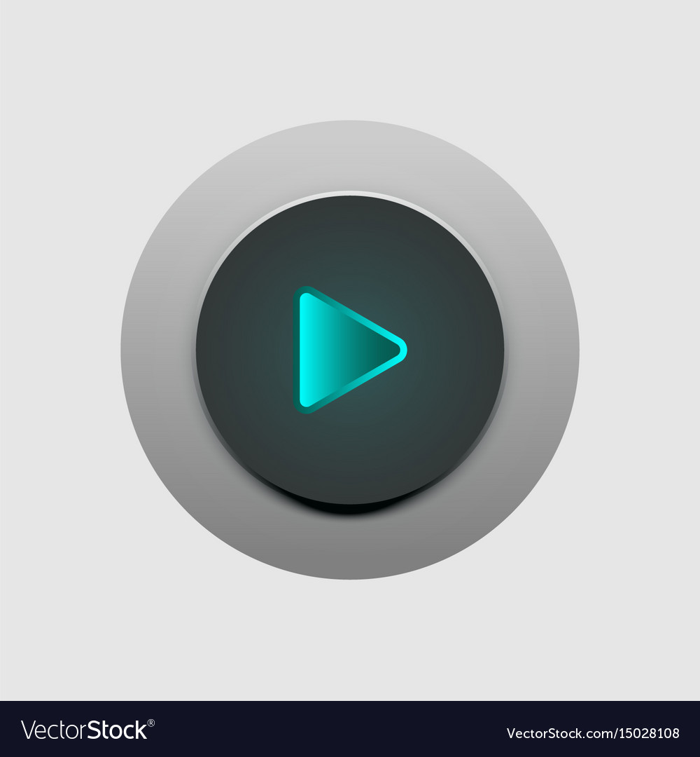 Button user interface Royalty Free Vector Image
