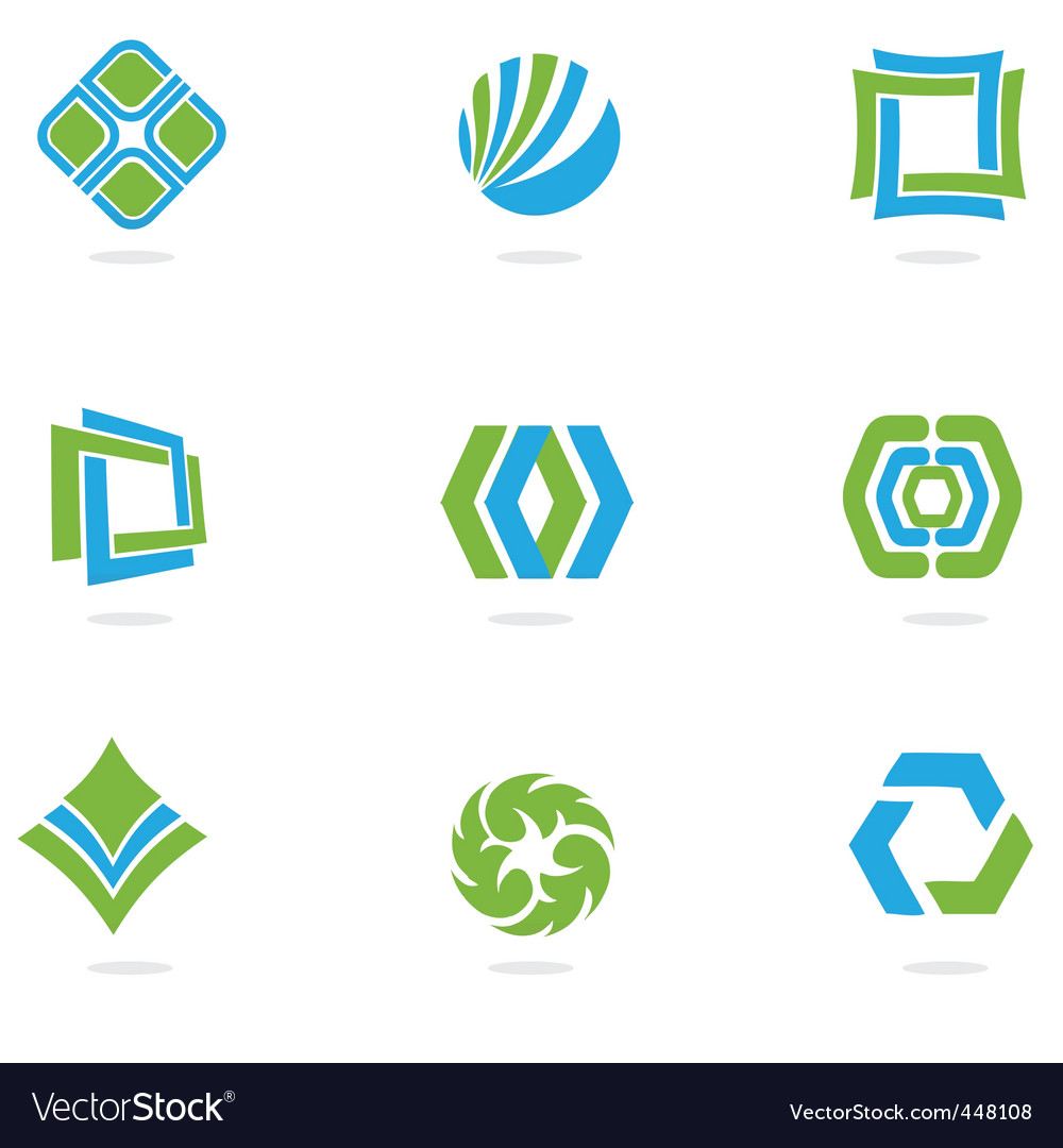 Design elements Royalty Free Vector Image - VectorStock