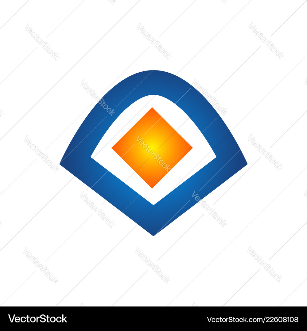 Logo out of box icon element template design logos