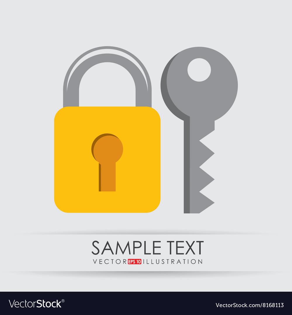 Security system design Royalty Free Vector Image