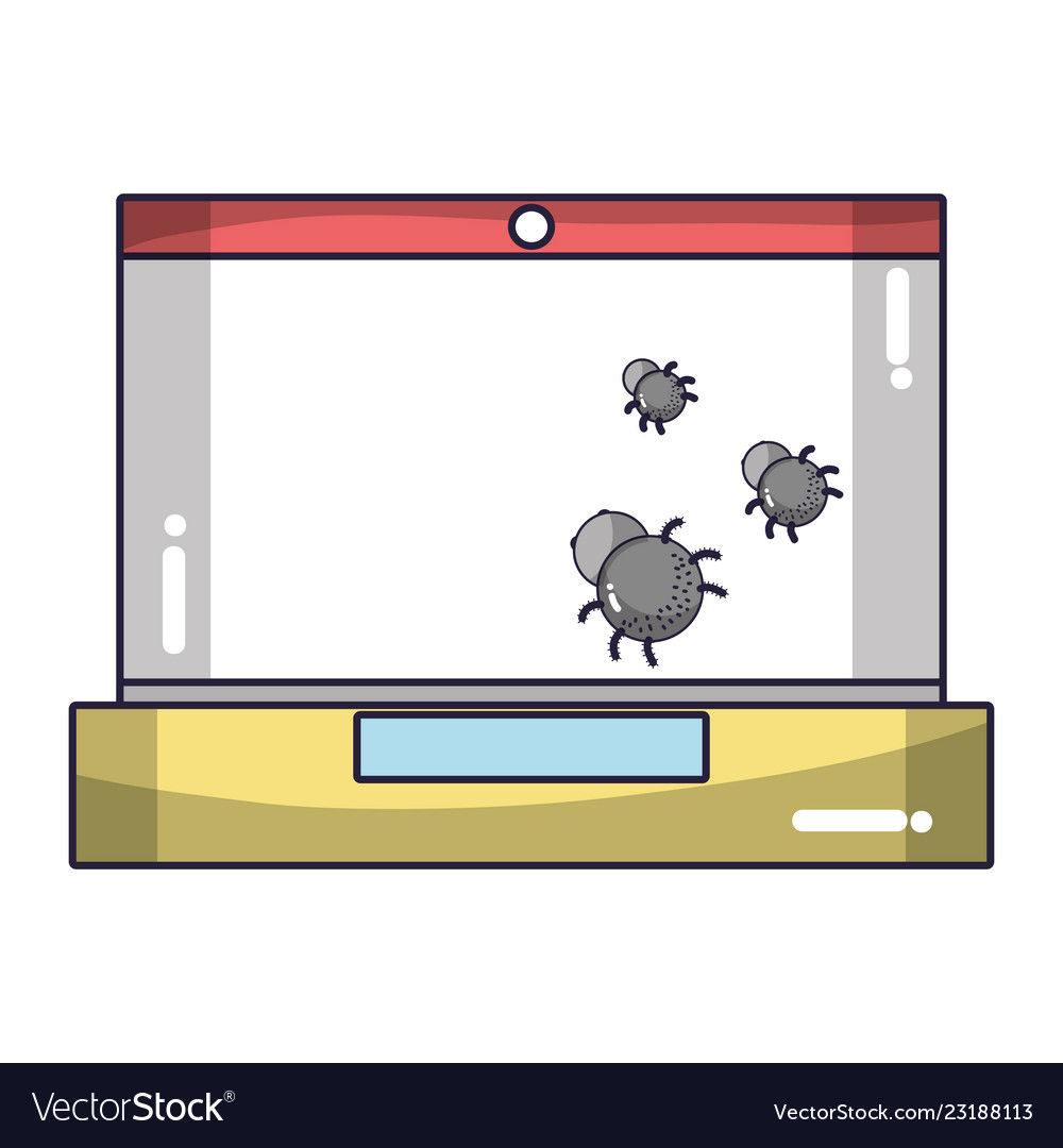 Technology computing cartoon Royalty Free Vector Image