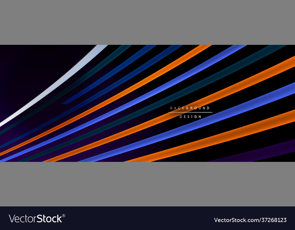 Abstract colorful lines background Royalty Free Vector Image