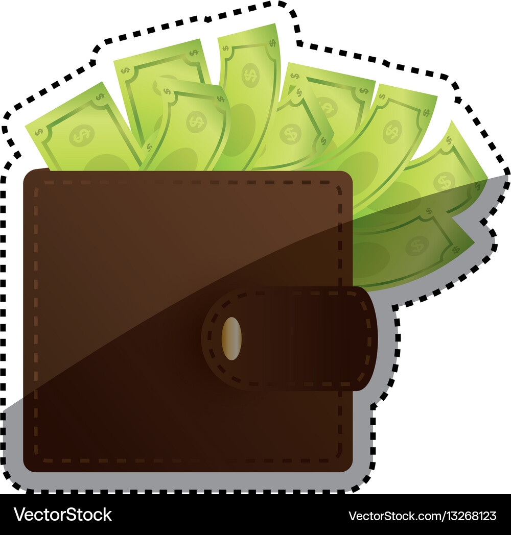 Billets of money Royalty Free Vector Image - VectorStock