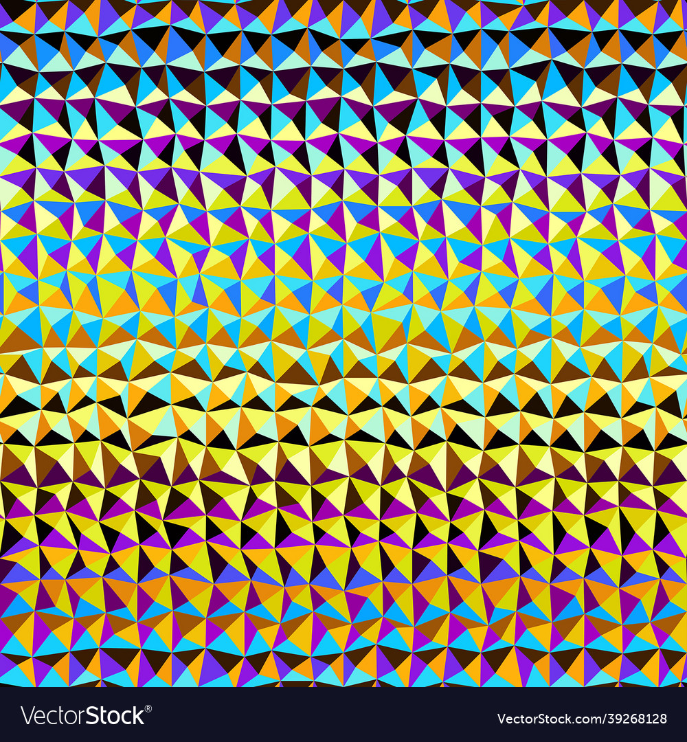 Geometric Abstract Pattern In Low Poly Style Vector Image