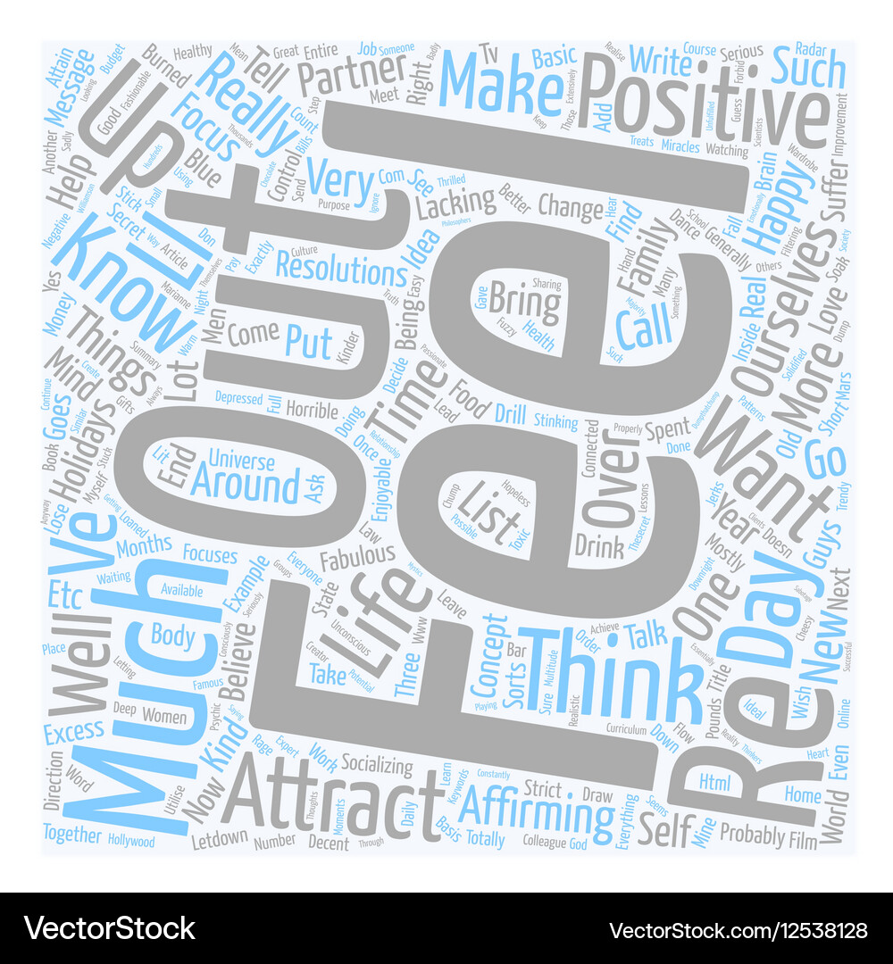You can be happy if decide to be text Royalty Free Vector