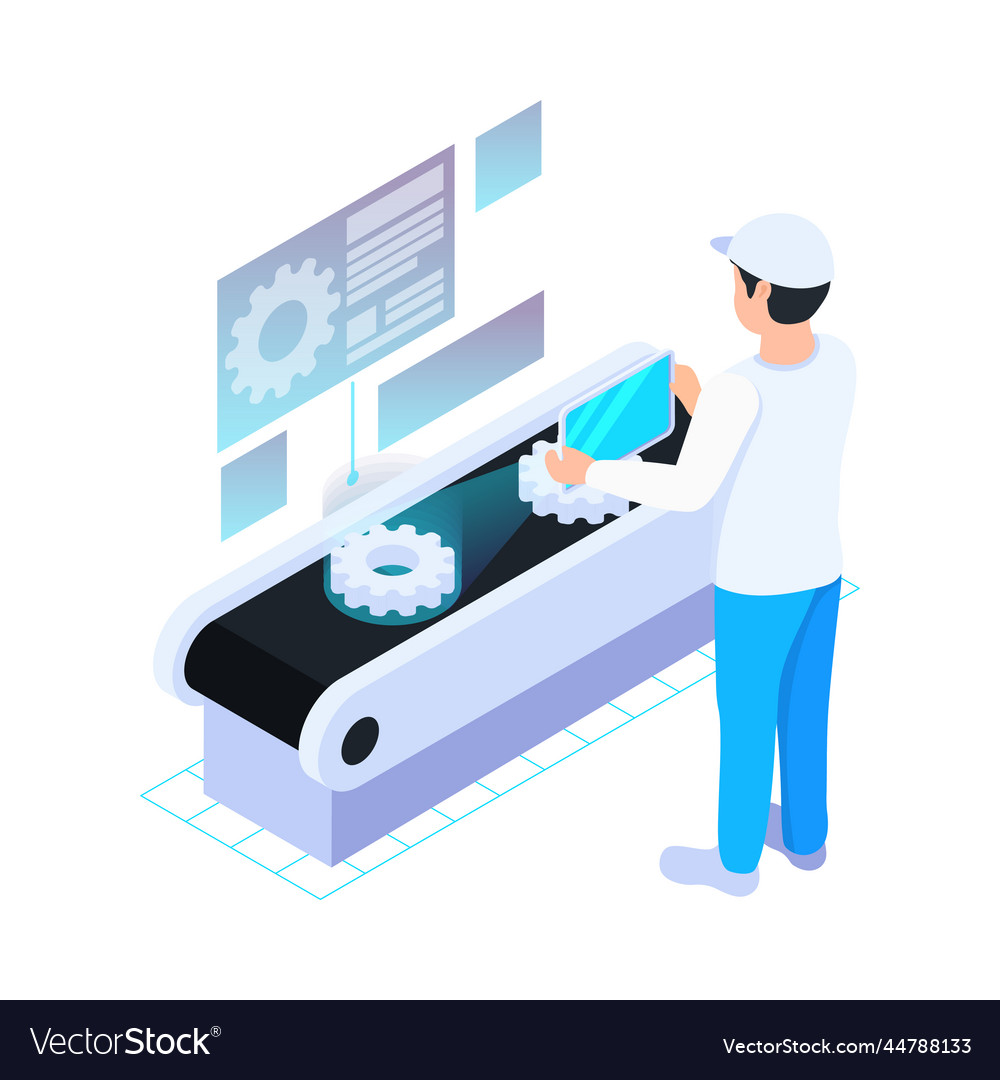 Isometric virtual reality Royalty Free Vector Image Isometric virtual reality Royalty Free Vector Image