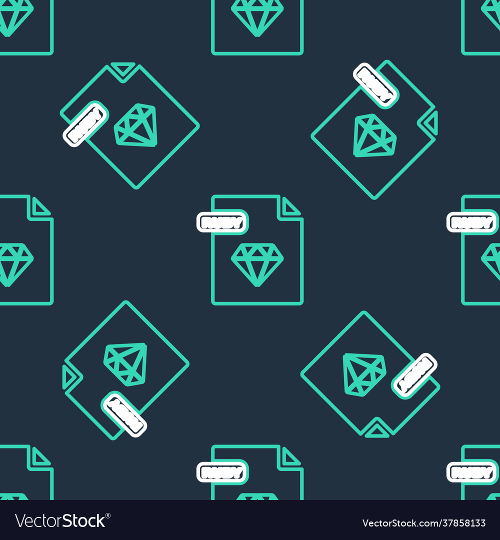 Line ruby file document download ruby button icon Vector Image Line ruby file document download ruby button icon Vector Image