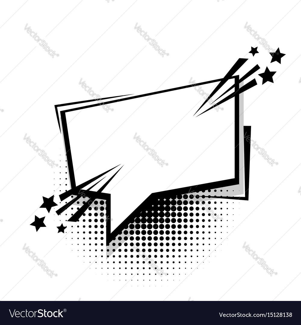 Comic text template Royalty Free Vector Image - VectorStock
