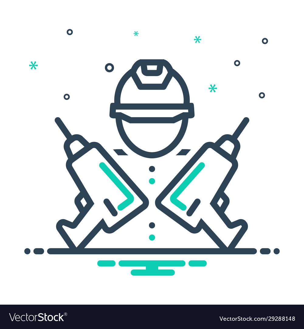 Drill master Royalty Free Vector Image - VectorStock