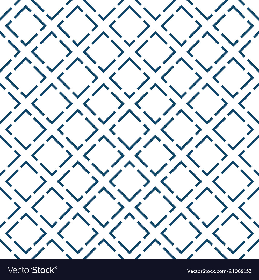 Abstract modern blue geometric design pattern Vector Image