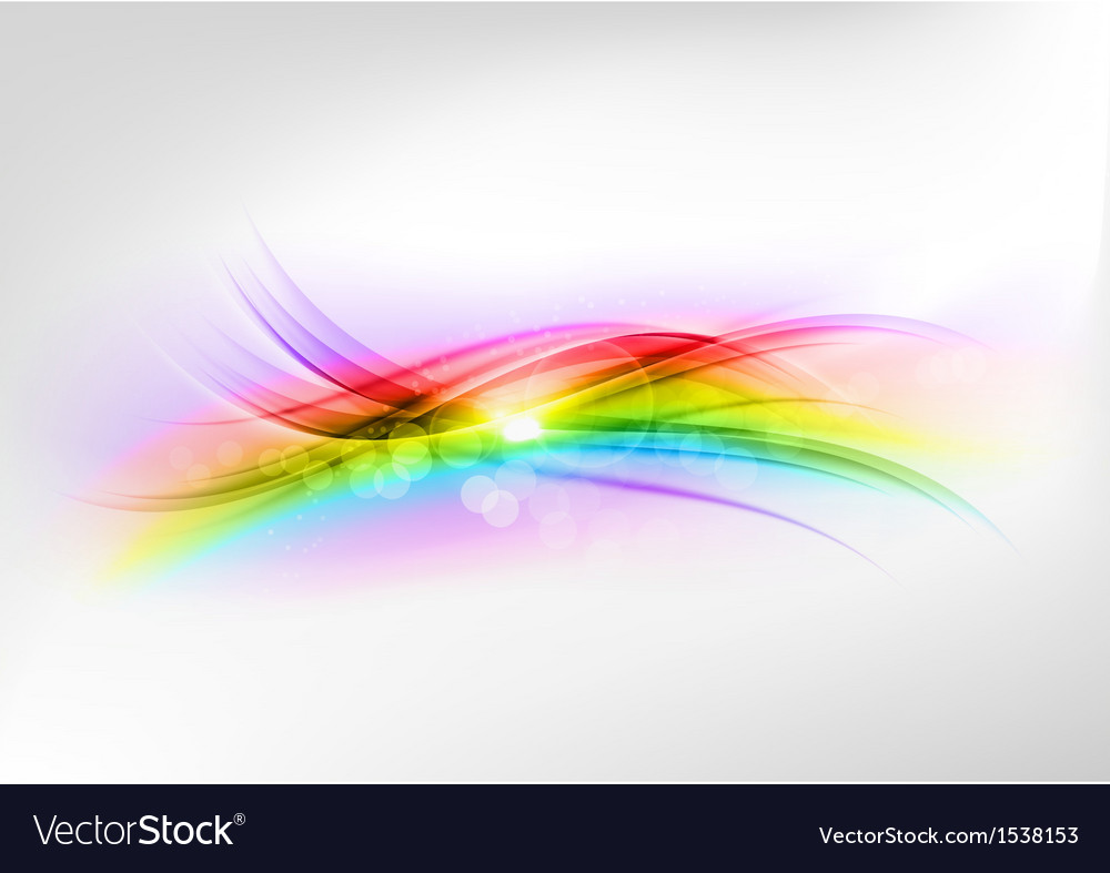 Abstract rainbow Royalty Free Vector Image - VectorStock
