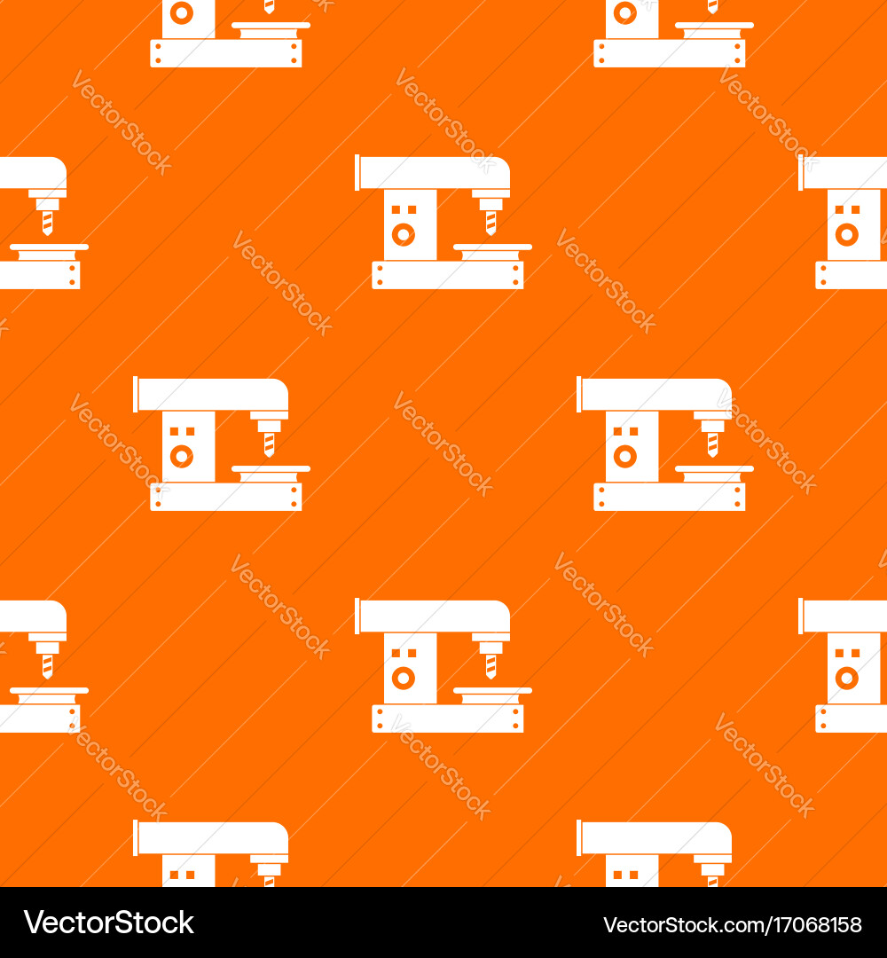 Drilling machine pattern seamless Royalty Free Vector Image