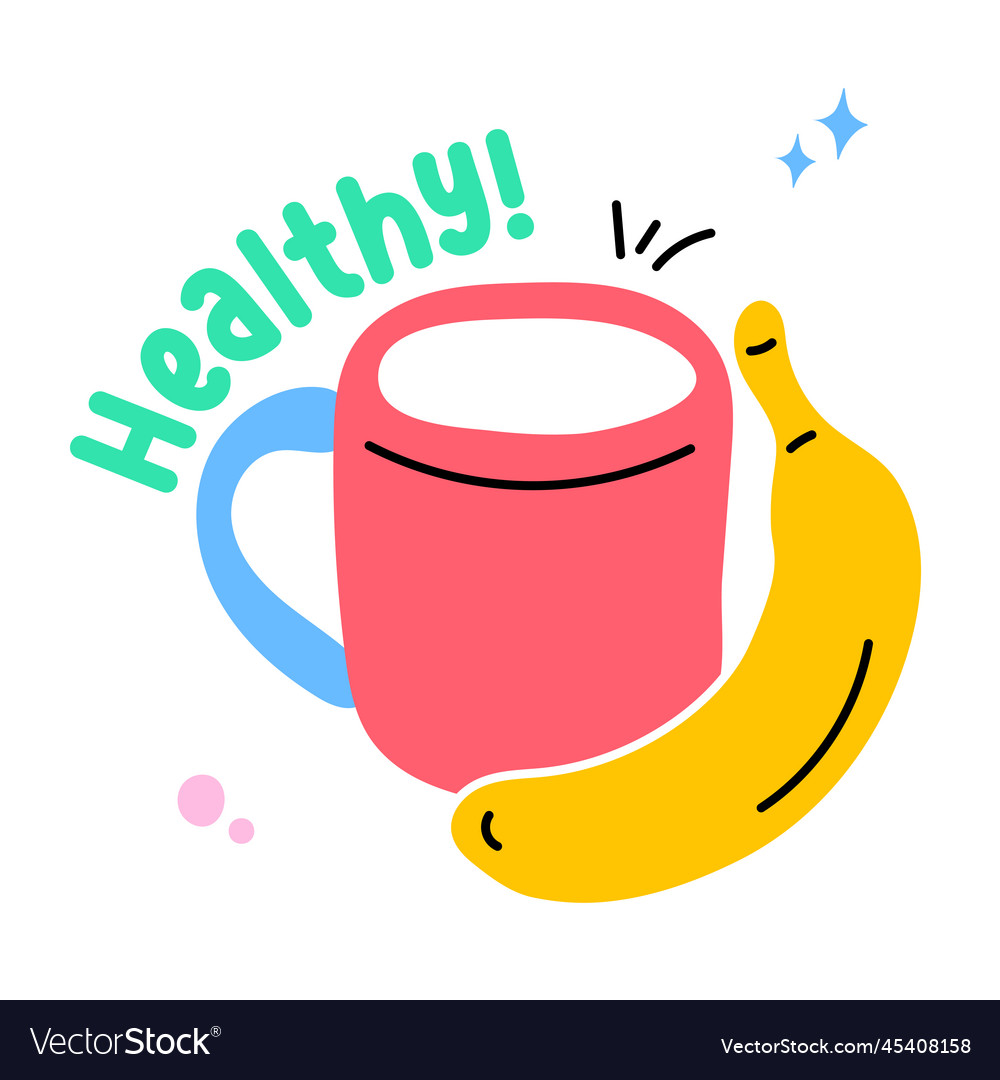 Healthy diet Royalty Free Vector Image - VectorStock