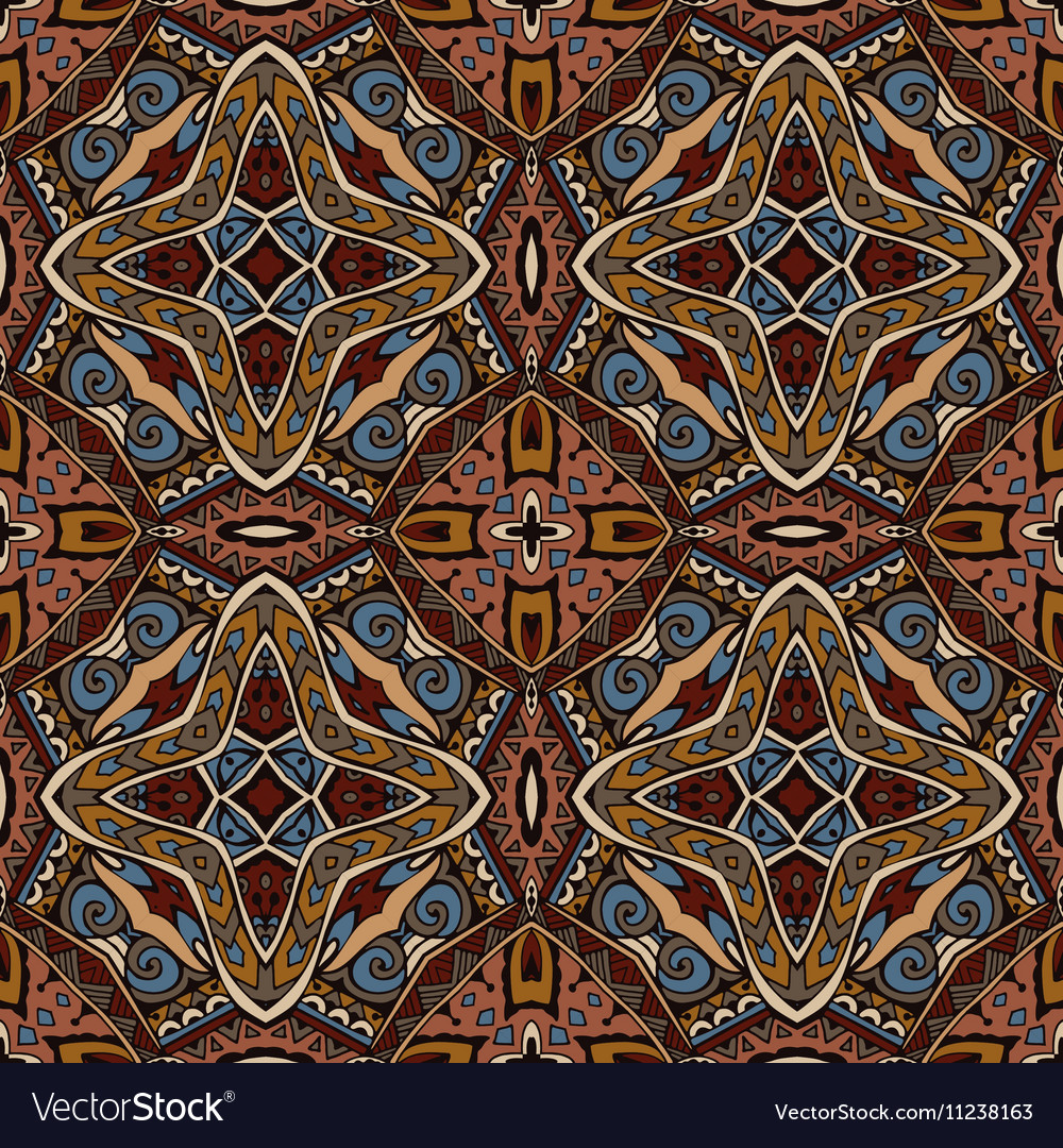 Ethnic abstract indian pattern Royalty Free Vector Image Ethnic abstract indian pattern Royalty Free Vector Image