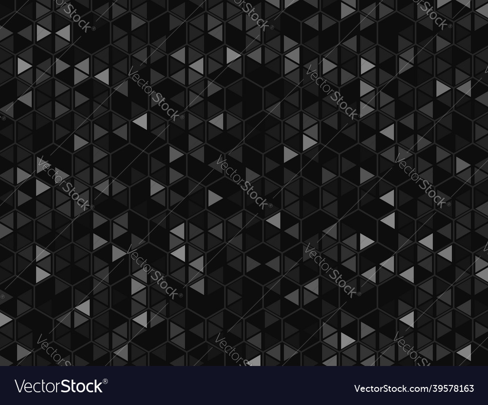 Geometric pattern with hexagons Royalty Free Vector Image