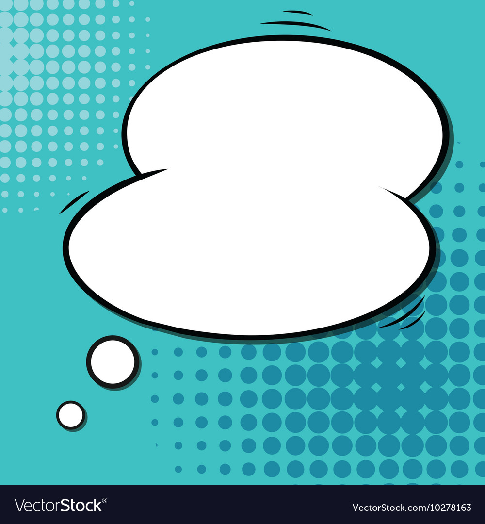 Isolated comic expression Royalty Free Vector Image