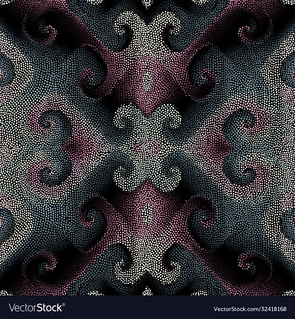 Pattern a random small dots Royalty Free Vector Image