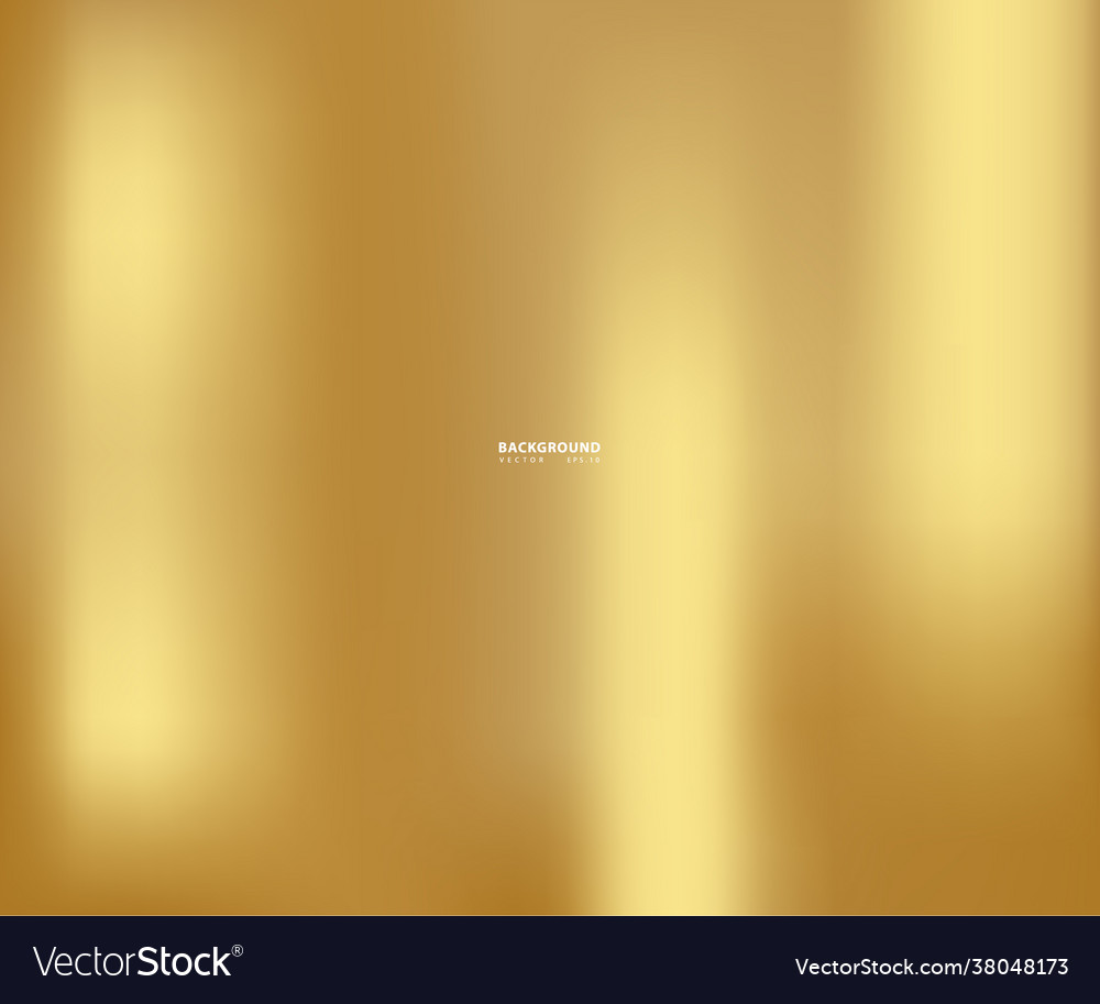Gold gradient background texture Royalty Free Vector Image