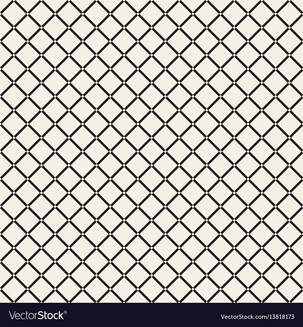 Grid geometric seamless pattern Royalty Free Vector Image