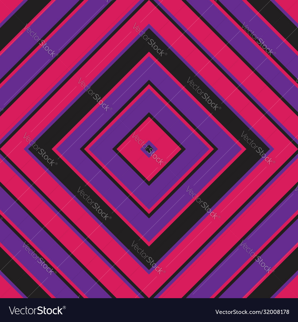 Purple Argyle Diagonal Stripes Seamless Pattern Vector Image