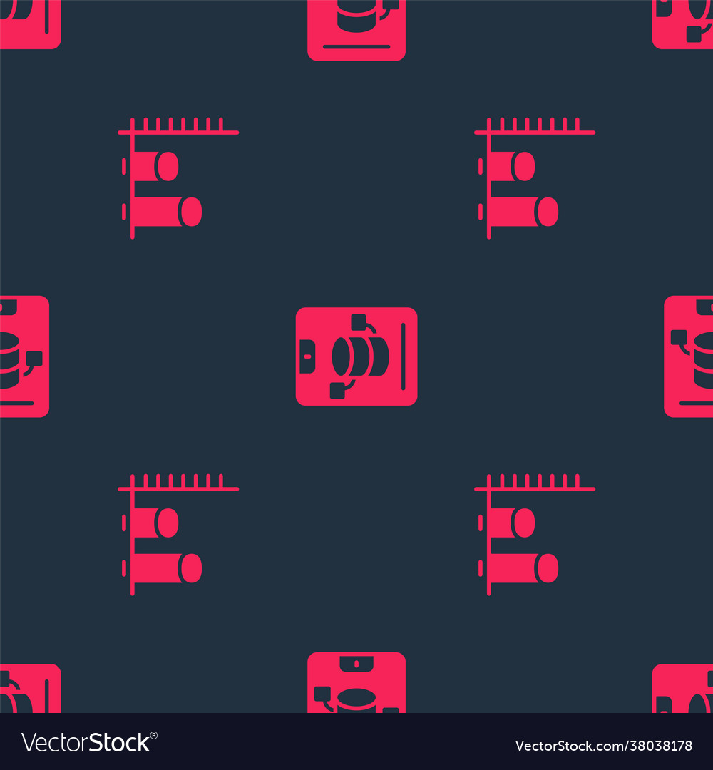 Set Data Analysis And Server Data Web Hosting Vector Image