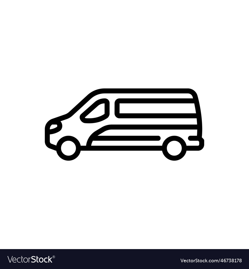 Van Royalty Free Vector Image - VectorStock