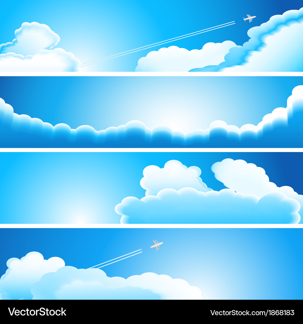 Clouds Royalty Free Vector Image - VectorStock