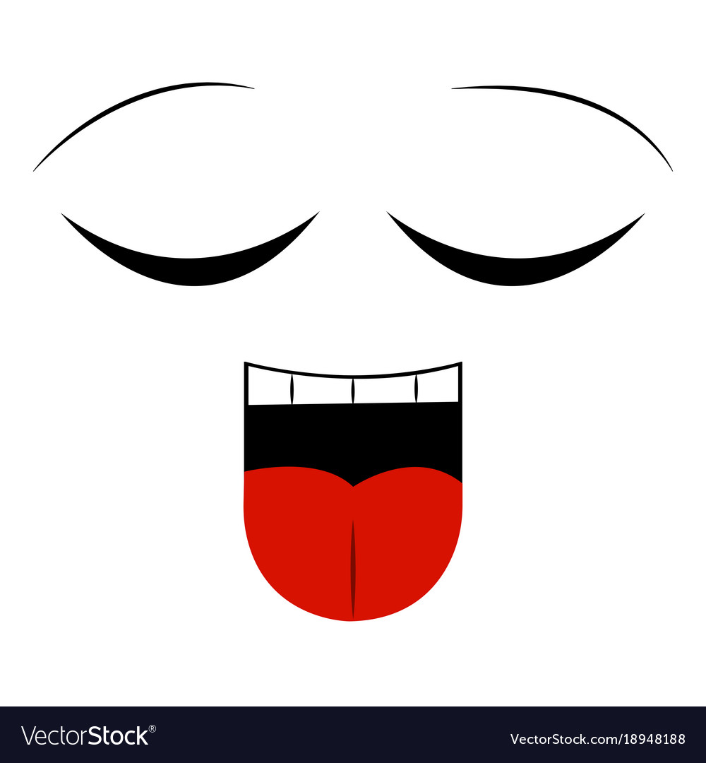 Abstract expression face Royalty Free Vector Image