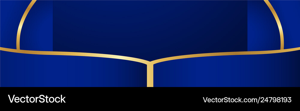 Abstract blue background in premium indian style Vector Image