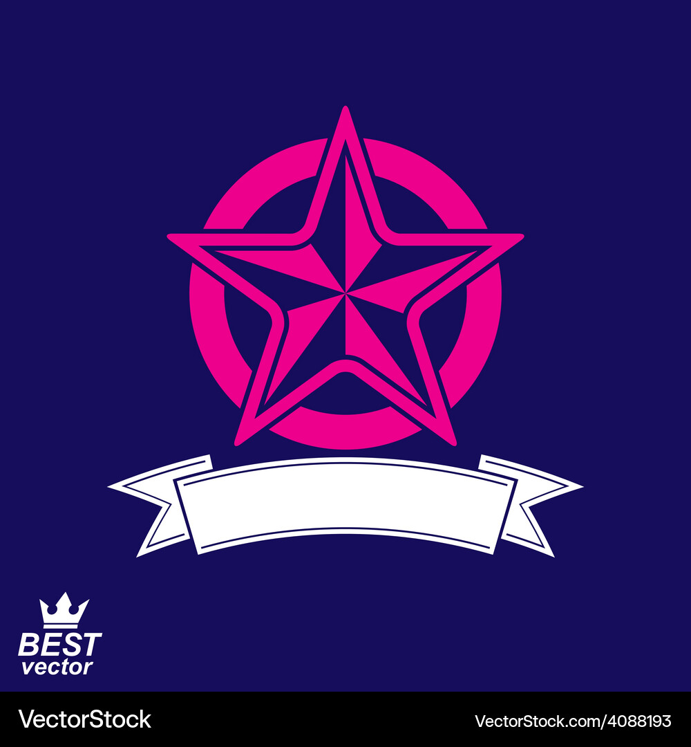 Stylized corporate branding icon clear eps8 symbol