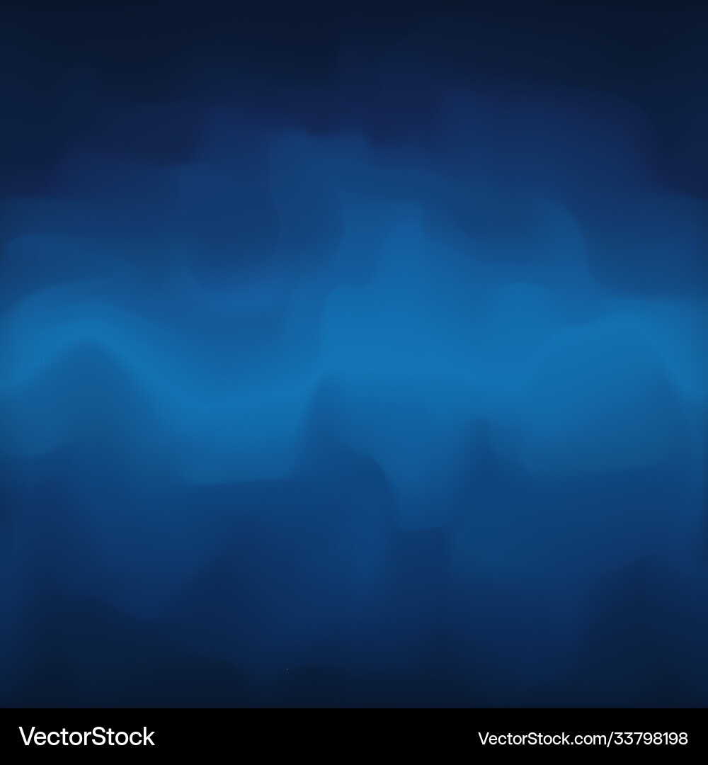 Backdrop with dark blue smoky plaster wall Vector Image