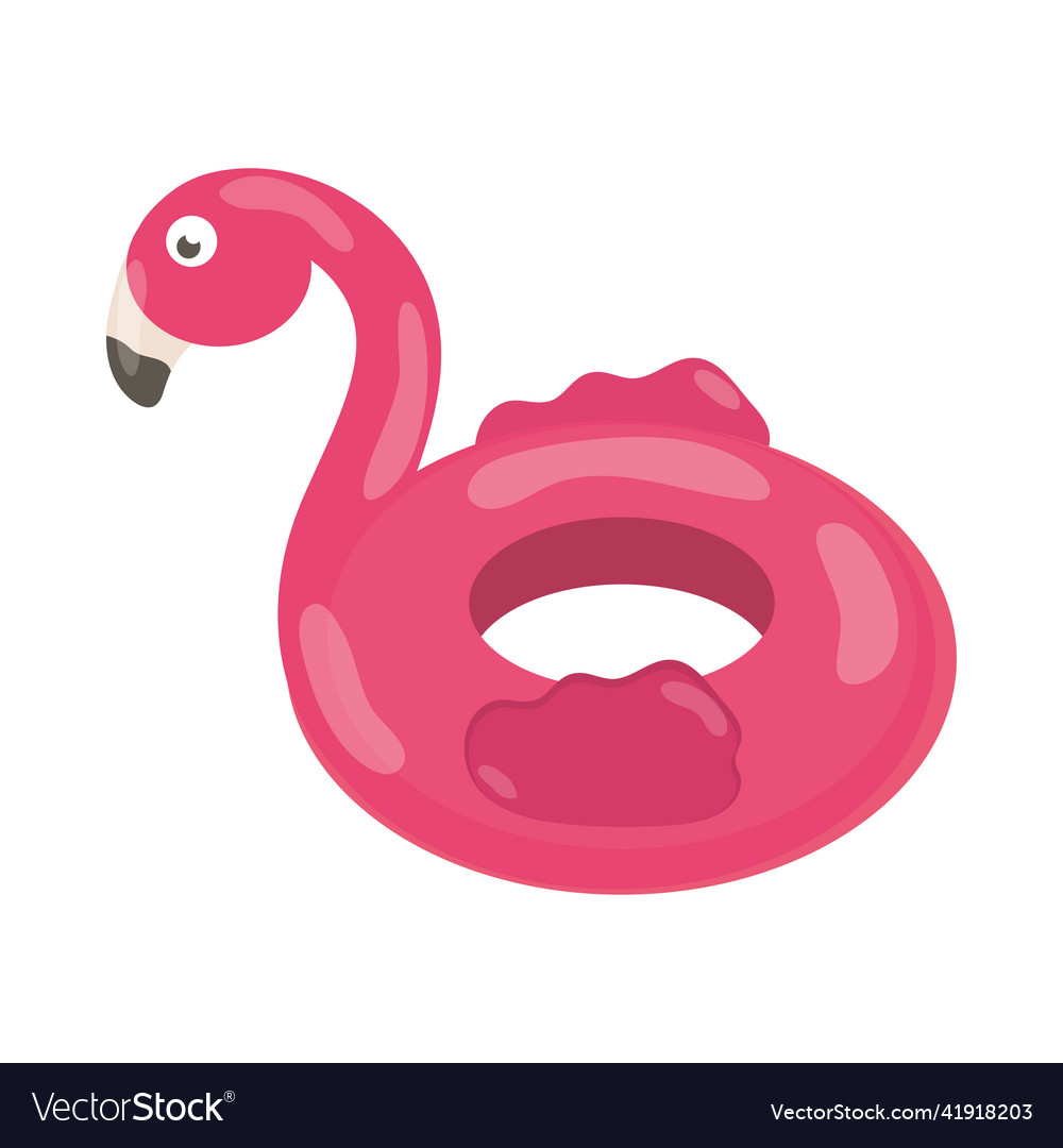 Flamingo float icon Royalty Free Vector Image - VectorStock