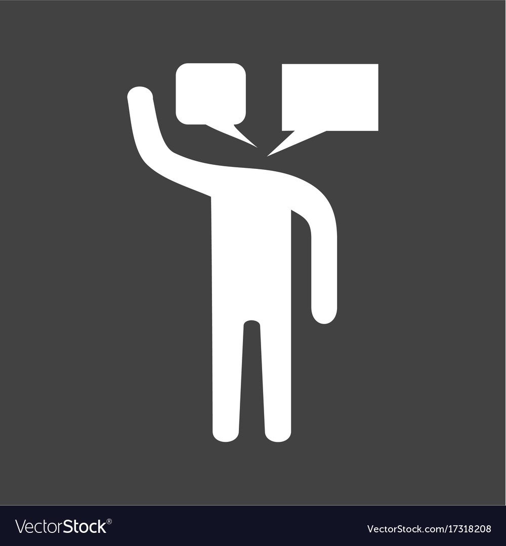 Talkative Royalty Free Vector Image - VectorStock