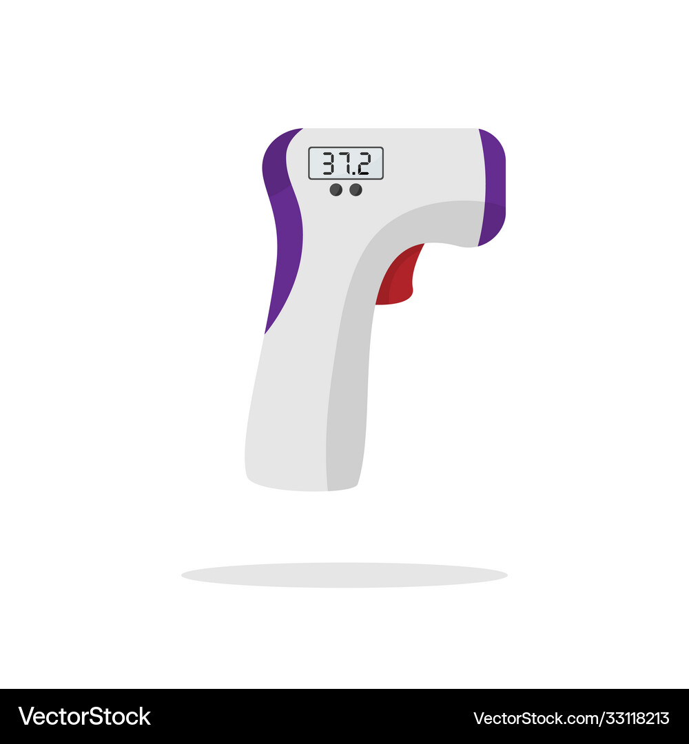 Check body temperature or fever covid-19 Vector Image