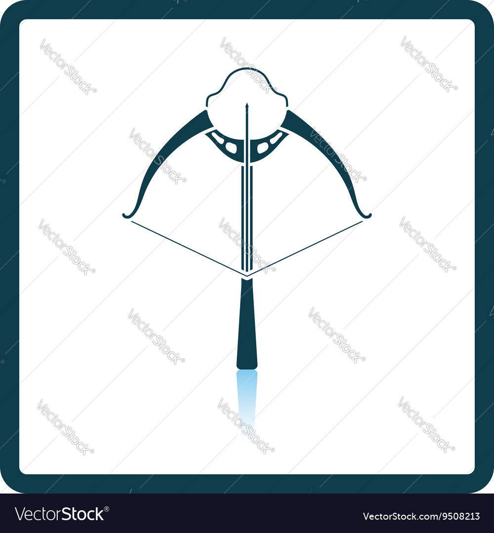 Crossbow icon Royalty Free Vector Image - VectorStock