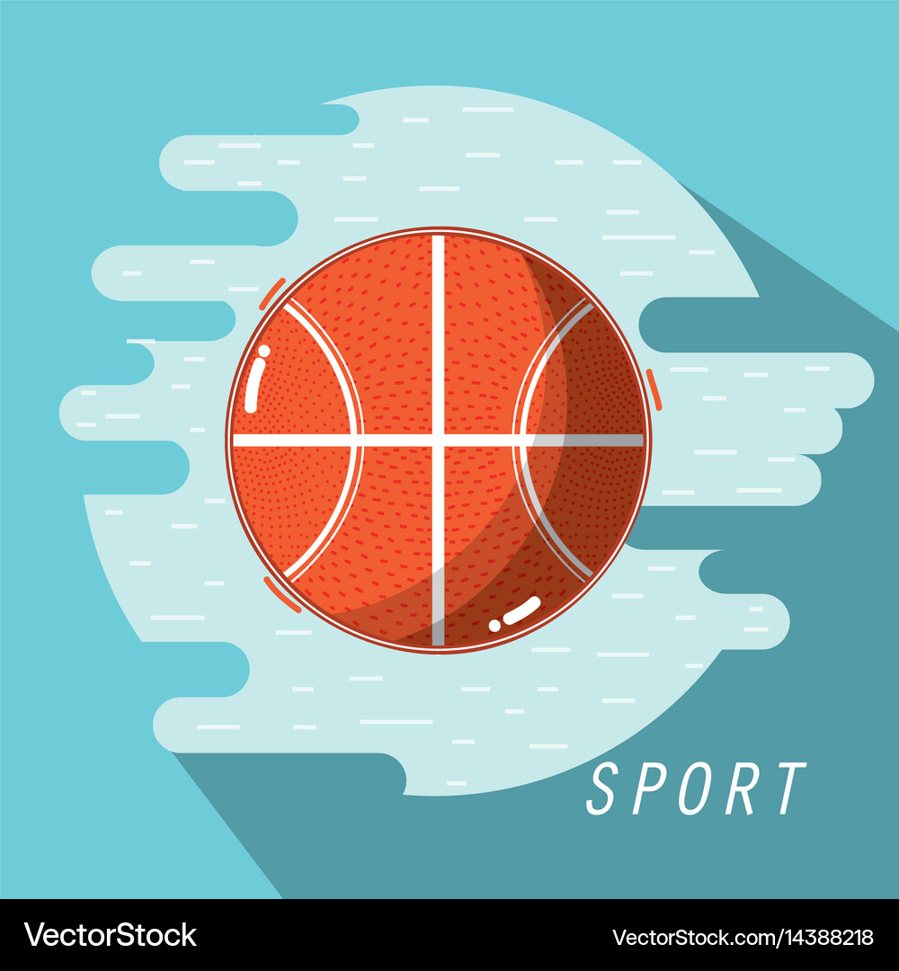 Basketball training play game sport Royalty Free Vector