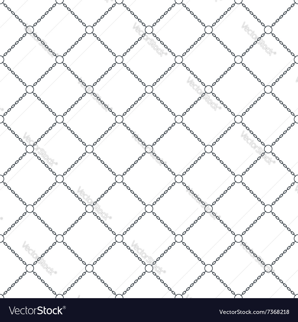 Chain seamless pattern background Royalty Free Vector Image