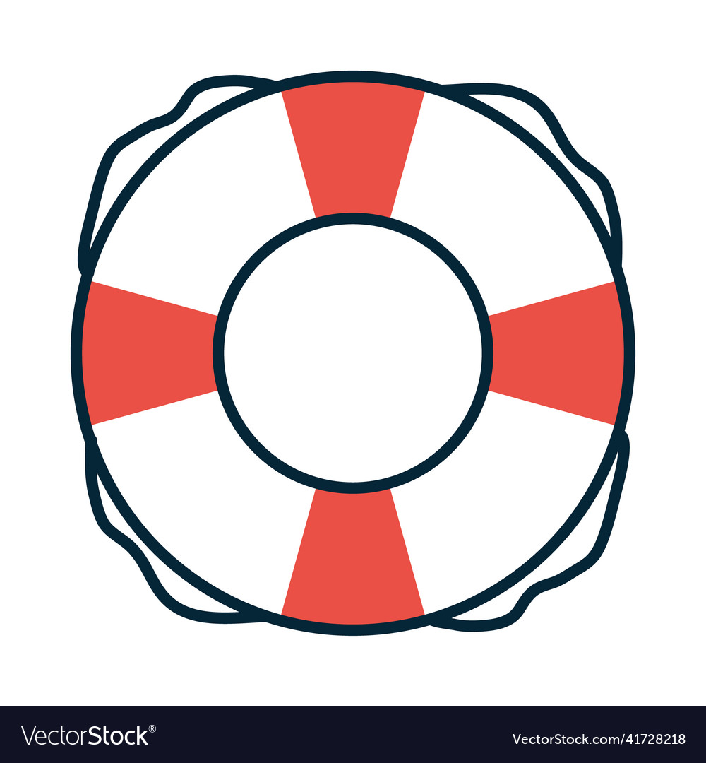 Lifebuoy icon image Royalty Free Vector Image - VectorStock