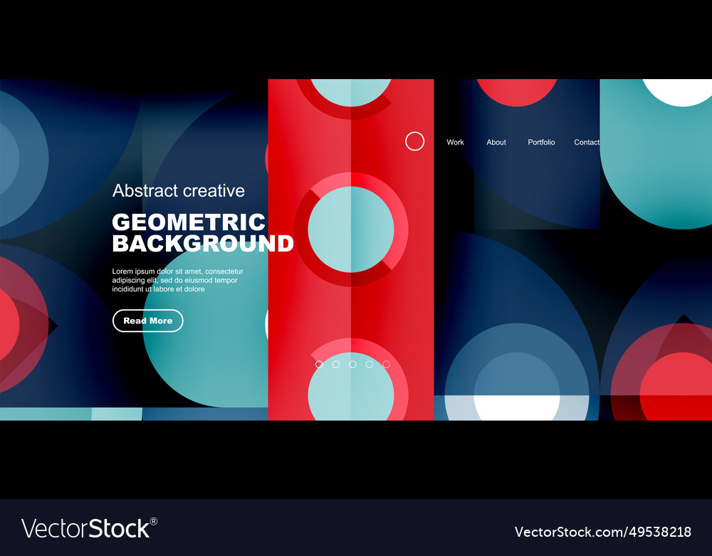 Simple circles and round elements pattern Vector Image