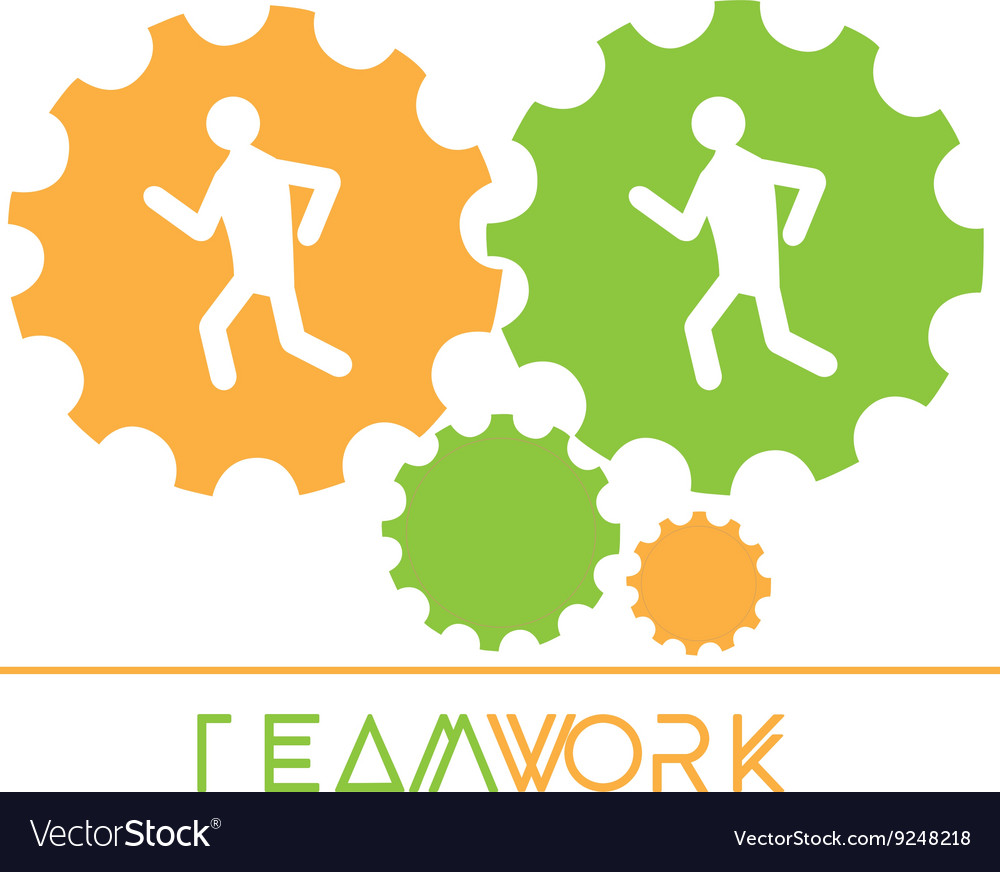 Teamwork Royalty Free Vector Image - VectorStock