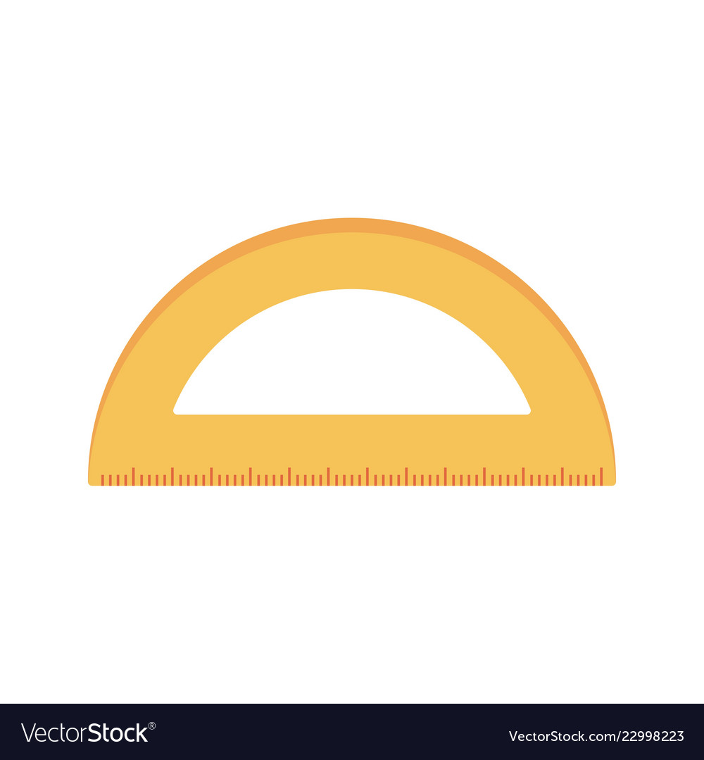 Protractor icon Royalty Free Vector Image - VectorStock
