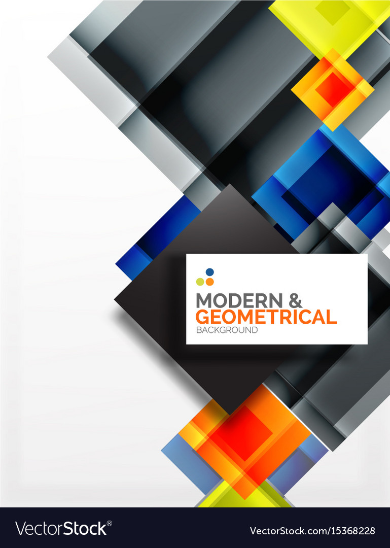 Corporate business abstract background template Vector Image