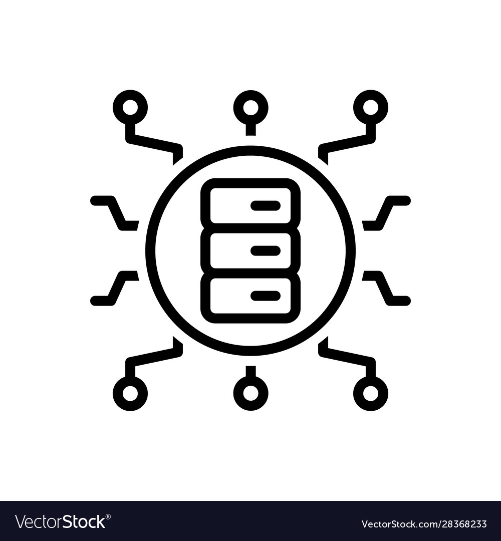 Big data Royalty Free Vector Image - VectorStock