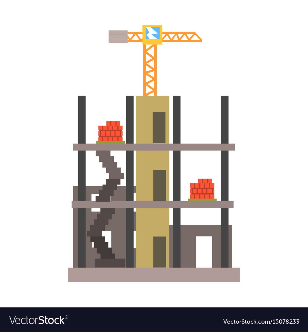 Building construction Royalty Free Vector Image